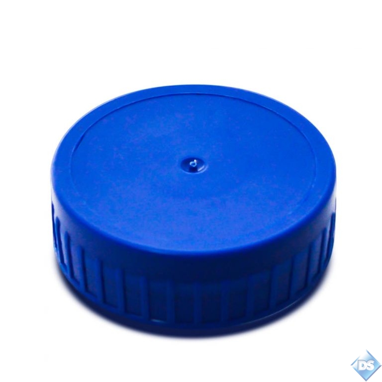 TAPA 49 MM PLANA AZUL BONAFONT - Envases y Plasticos Superior