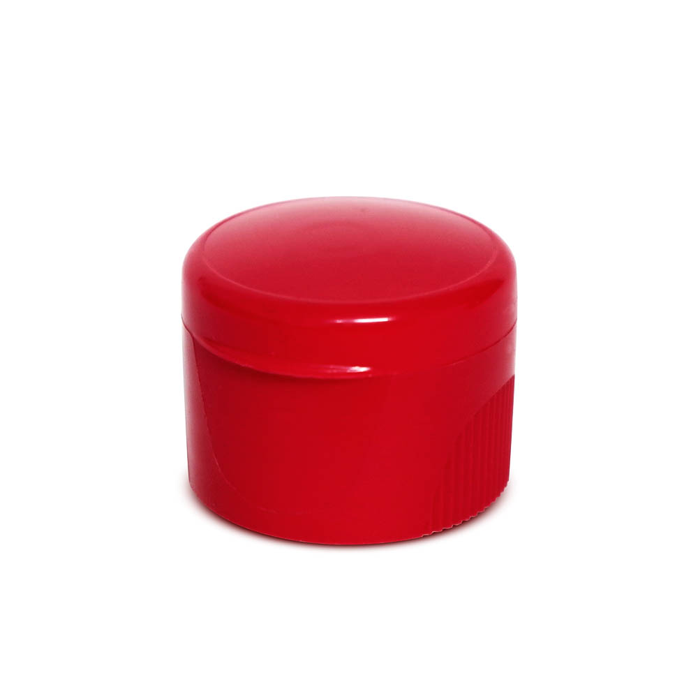 SKU 1264. TAPA 24 MM FLIP TOP ROJA - Envases y Plasticos Superior