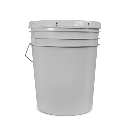 CUBETA 19 LTS GRIS C/ TAPA - Envases y Plasticos Superior